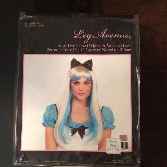 Accessories | Alice In Wonderland Wig | Poshmark